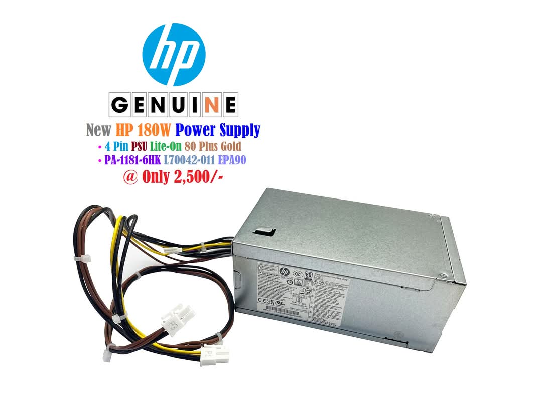 HP 4 Pin 180W PSU for HP Pavilion 595, 590, 690, TG01, TG02, TP01 ...