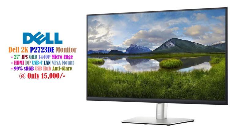Dell P2723DE 27 Inch Monitor Anti-Glare QHD 1440P Display HDMI DP USB ...